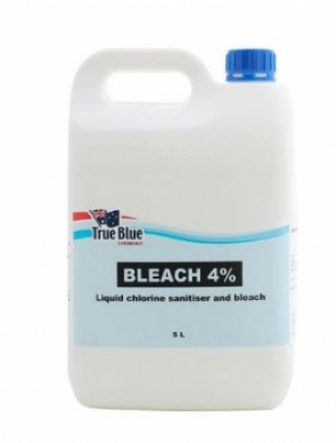True Blue Bleach 4 percent Liquid Chlorine – Madken Trade
