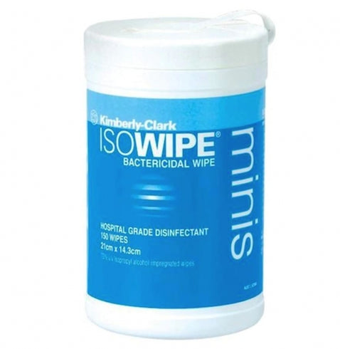 Halyard Medical 6837 Isowipe Mini Bactericidal Wipes – Madken Trade
