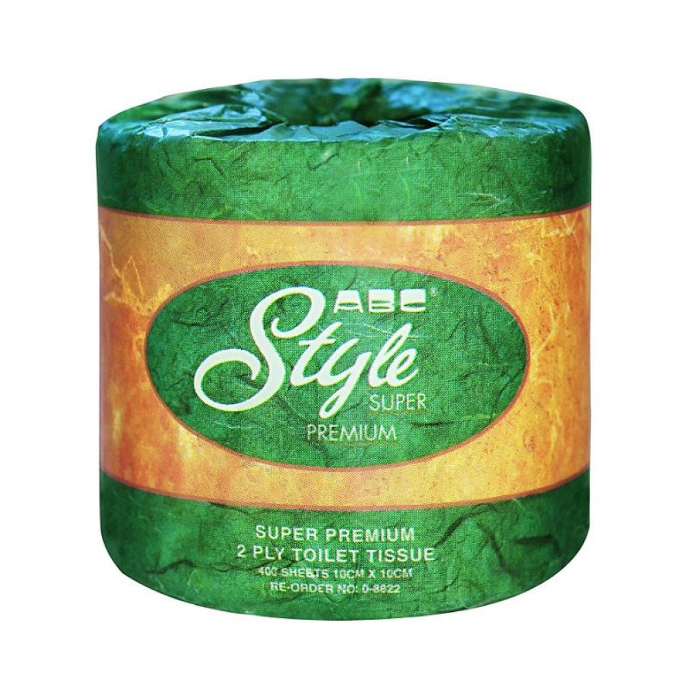 ABC Style 8822 Toilet Paper 2Ply 400 Sheet – Madken Trade
